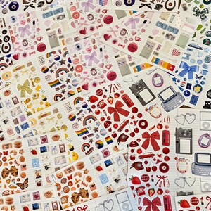 Rainbow Sticker Book (426 Stickers) - Etsy