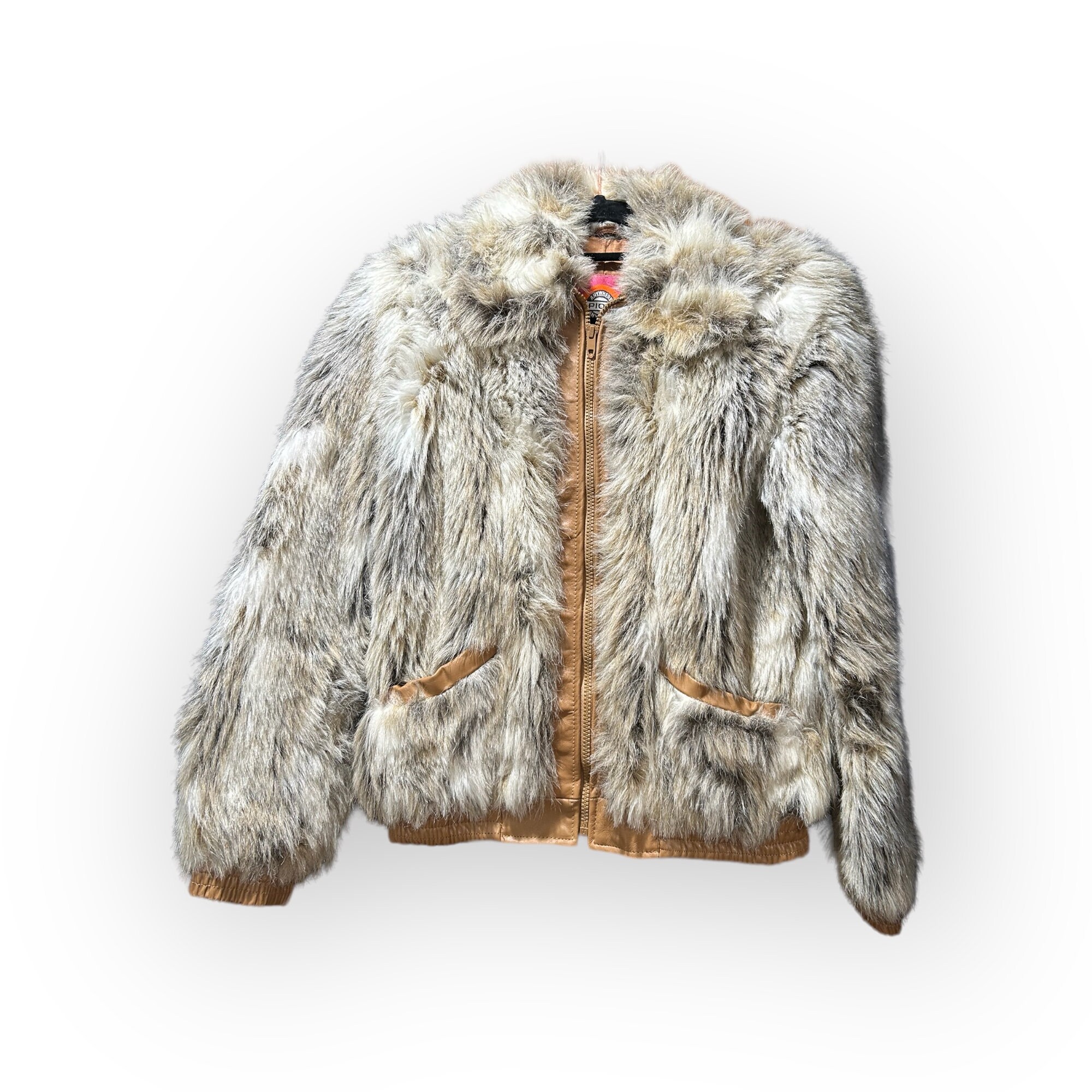 Vintage 1970s Ms Pioneer Leather and Faux Fur Jacket - Etsy