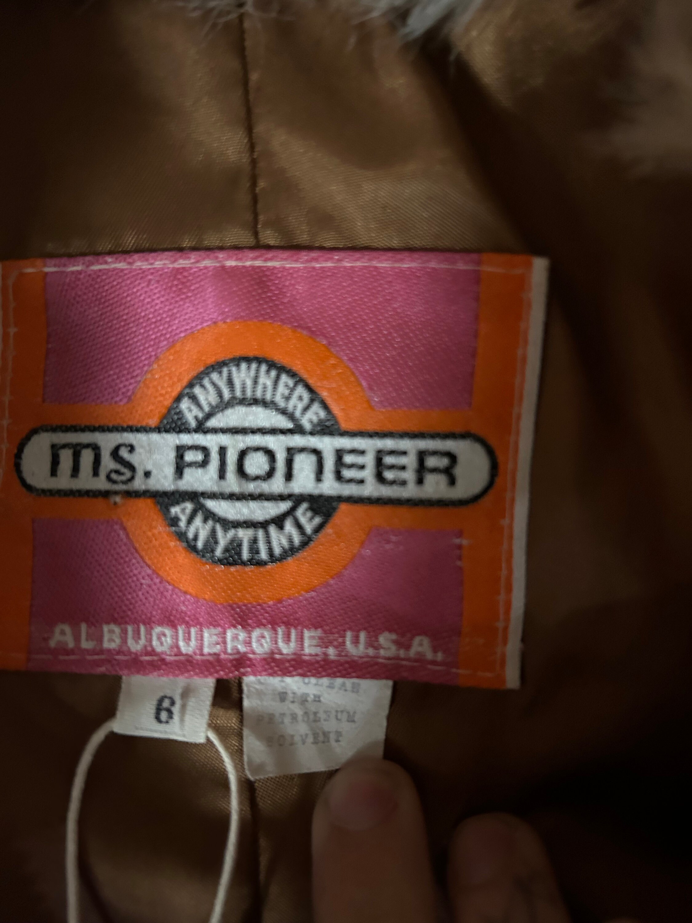 Vintage 1970s Ms Pioneer Leather and Faux Fur Jacket - Etsy