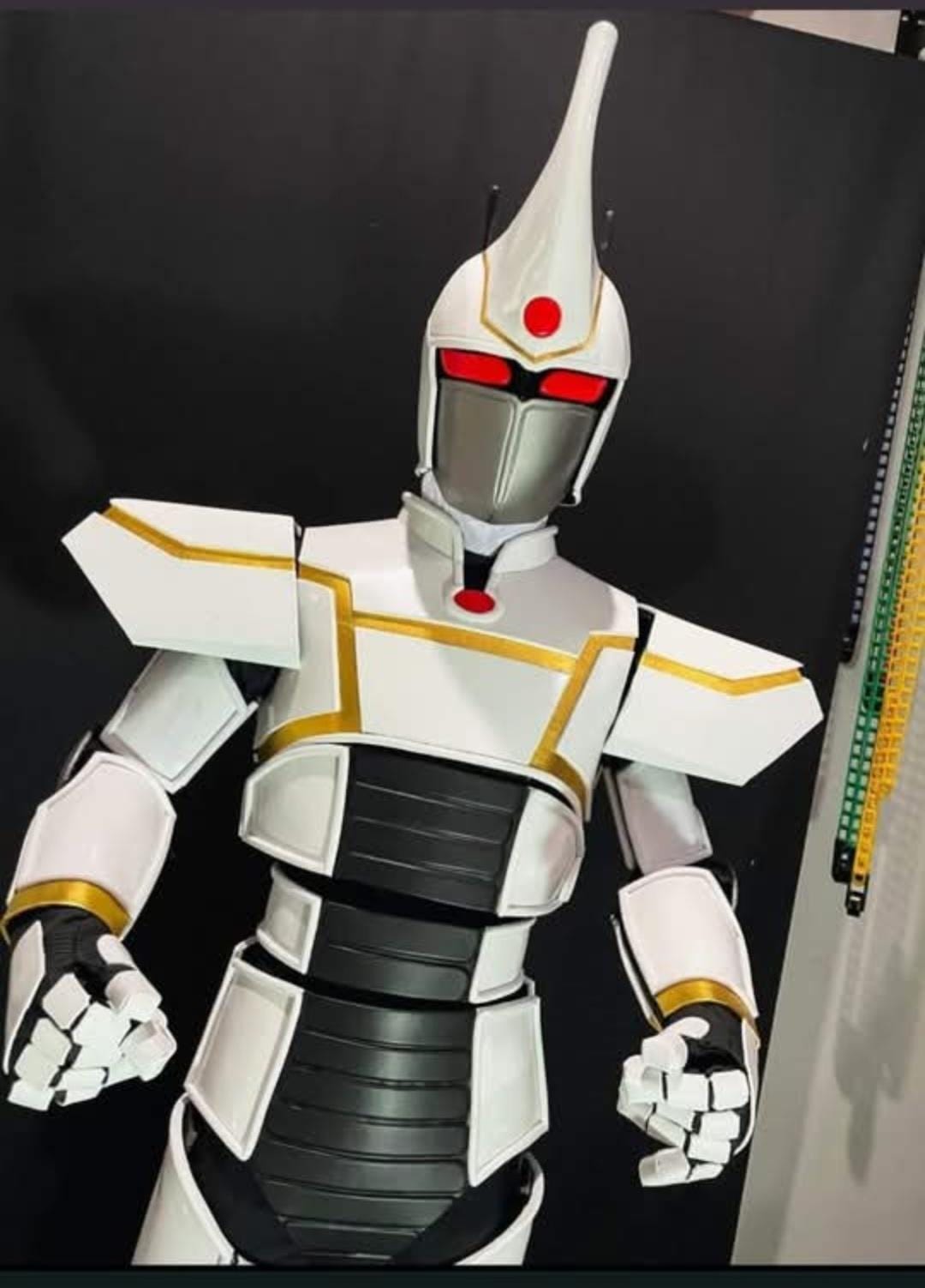 White Blaster Beetleborg Cosplay Costume - Etsy