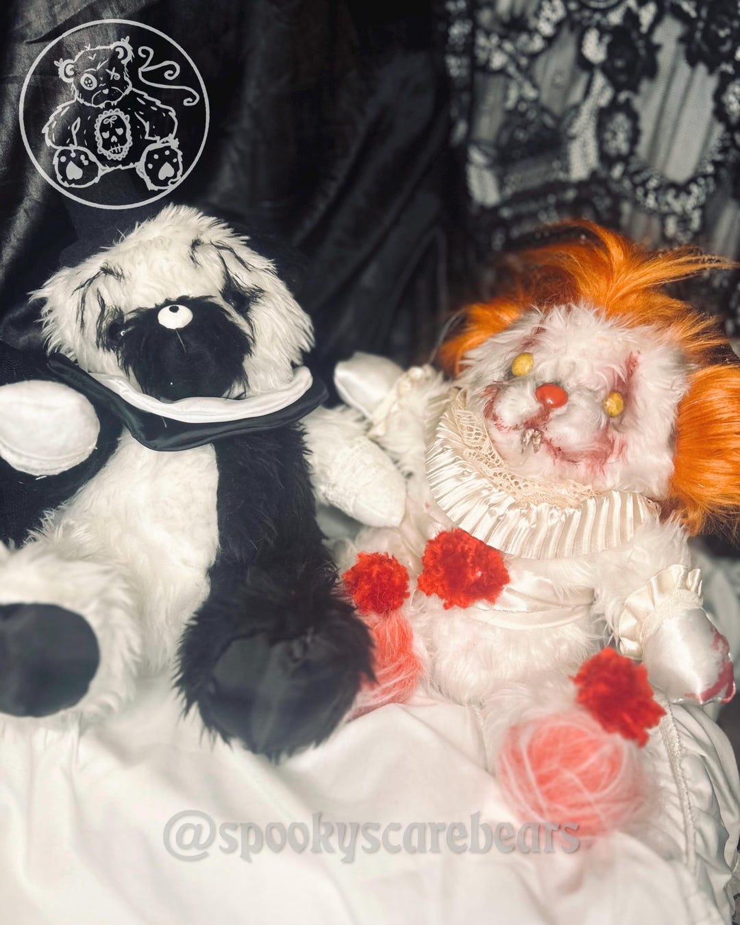 Scarebear Mischievous Minis Pennywise and Art the Clown made From ...