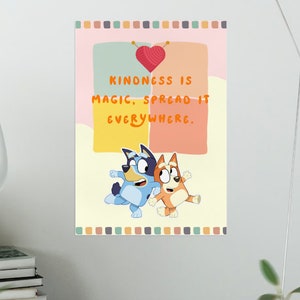 Bluey Quote Wall Art for Nursery/classroom, Bundle of 8 Instant ...