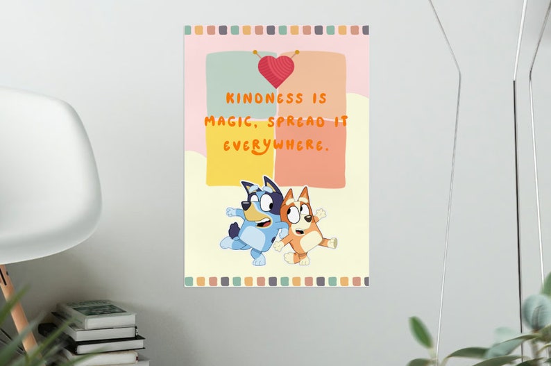 Bluey Quote Wall Art for Nursery/classroom, Bundle of 8 Instant ...