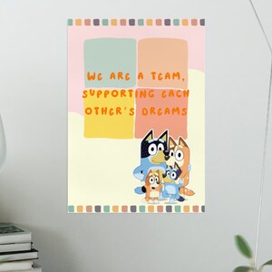 Bluey Quote Wall Art for Nursery/classroom, Bundle of 8 Instant ...