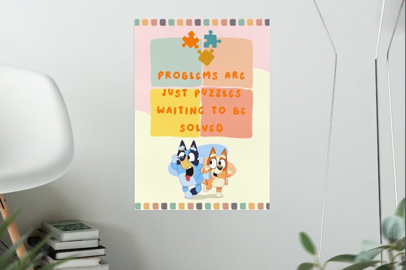 Bluey Quote Wall Art for Nursery/classroom, Bundle of 8 Instant ...