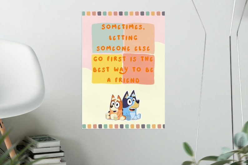 Bluey Quote Wall Art for Nursery/classroom, Bundle of 8 Instant ...