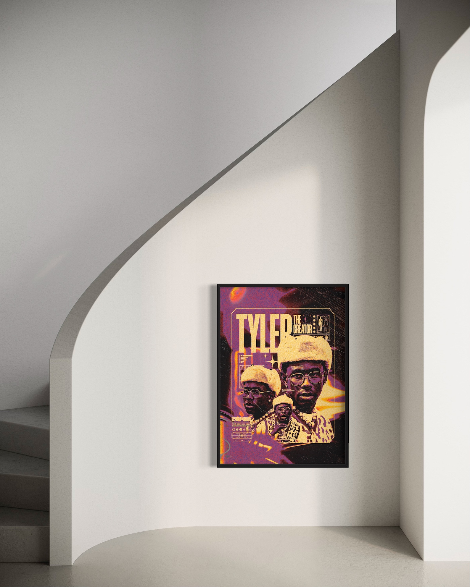 Tyler the Creator, Rap, Poster, Musicposter, Hip-hop, Wall Decoration ...