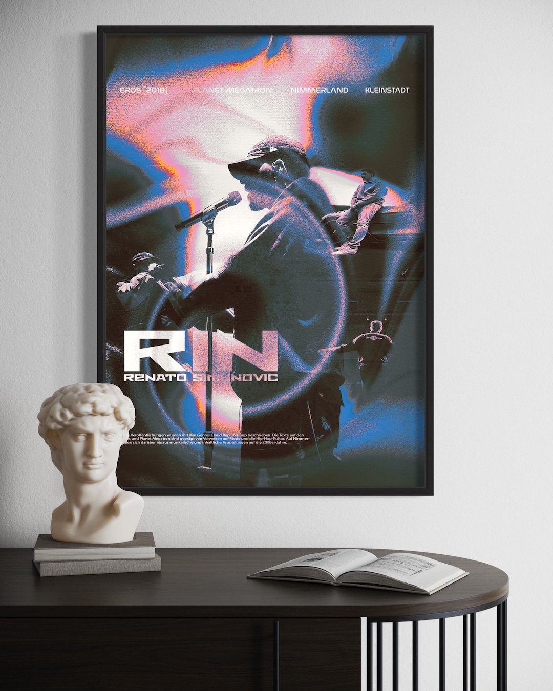 RIN - Renato Simunovic, Hip-hop, Icon, Poster, Rap Music, German, Wall ...