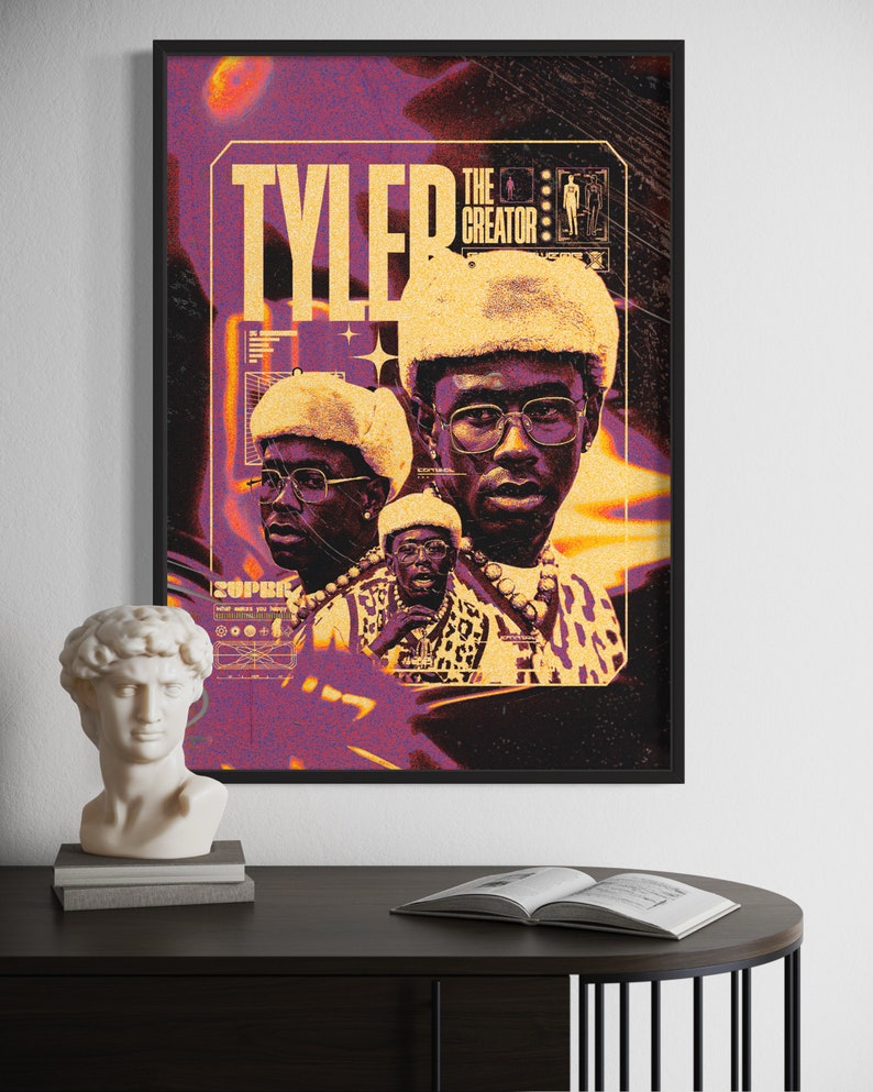 Tyler the Creator, Rap, Poster, Musicposter, Hip-hop, Wall Decoration ...