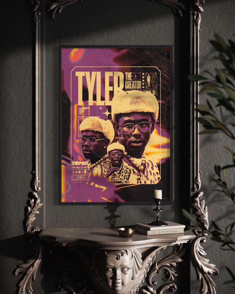 Tyler the Creator, Rap, Poster, Musicposter, Hip-hop, Wall Decoration ...