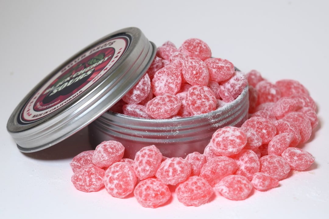 Sour Wild Cherry Hard Candy Drops | No Artificial Dyes - Etsy