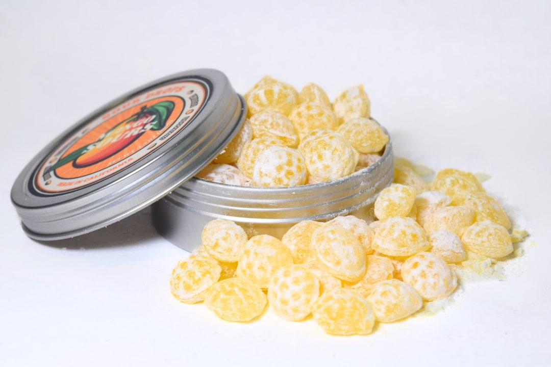 Sour Mango Hard Candy Drops | No Artificial Dyes - Etsy