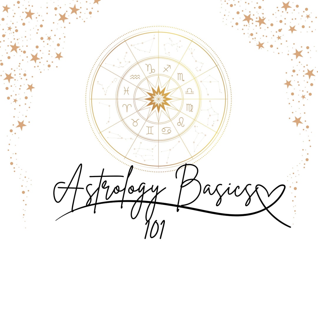 Astrology Basics 101 Cheat Sheet - Etsy