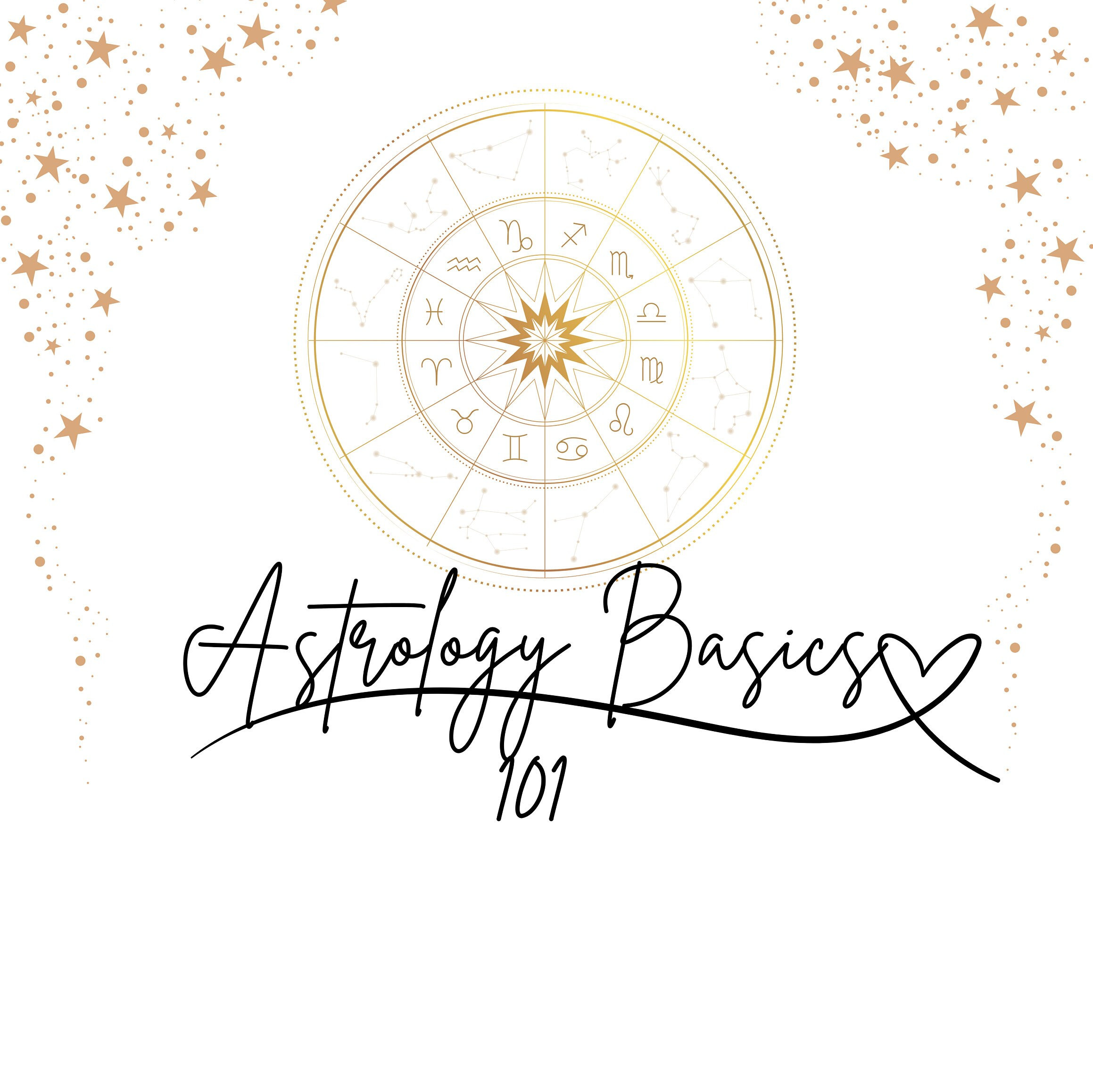 Astrology Basics 101 Cheat Sheet - Etsy