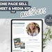 Author One Sheet, Canva Template, Media Kit Template, Author Canva ...
