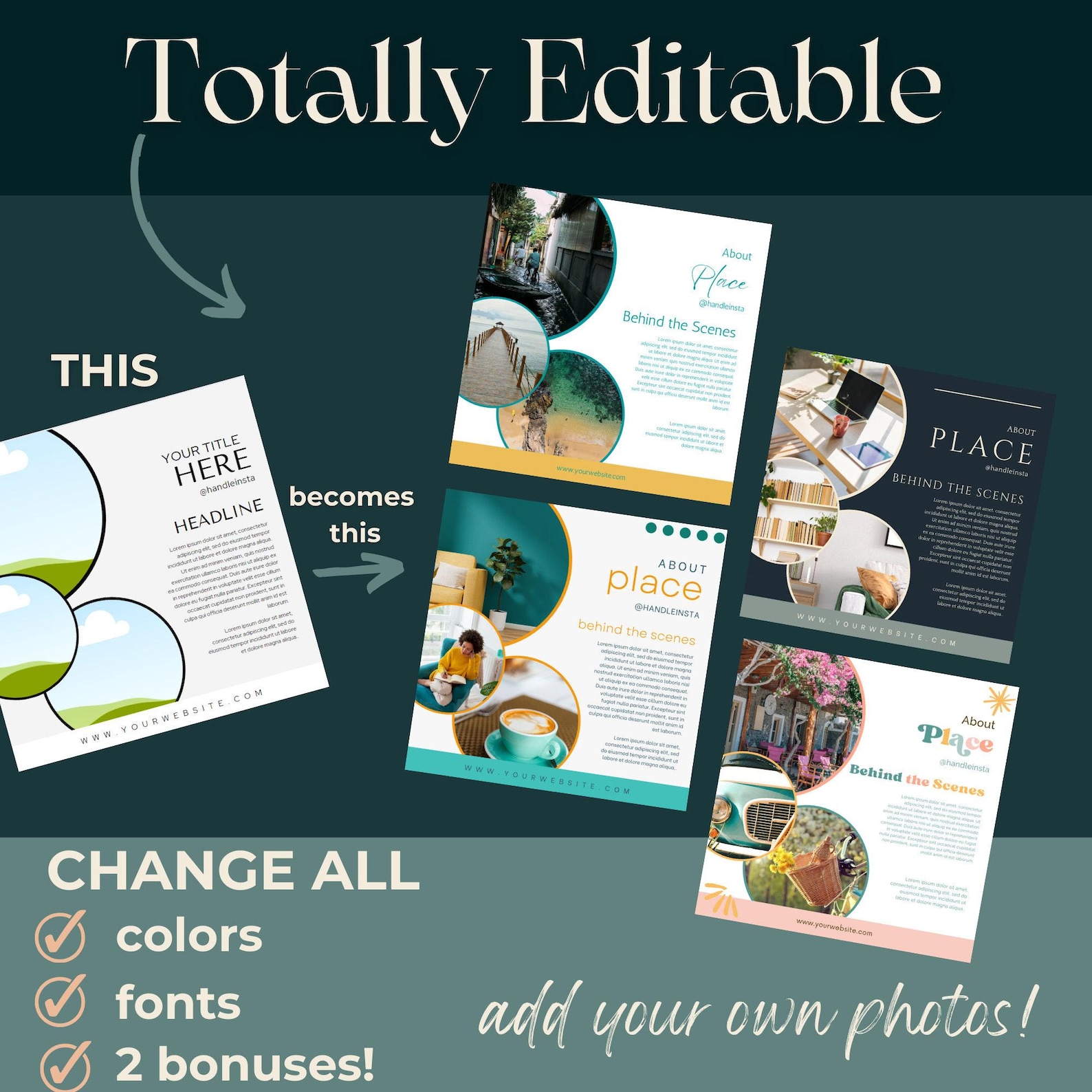 Green Gold, Book Launch, Instagram Posts, Canva Template, Writers ...