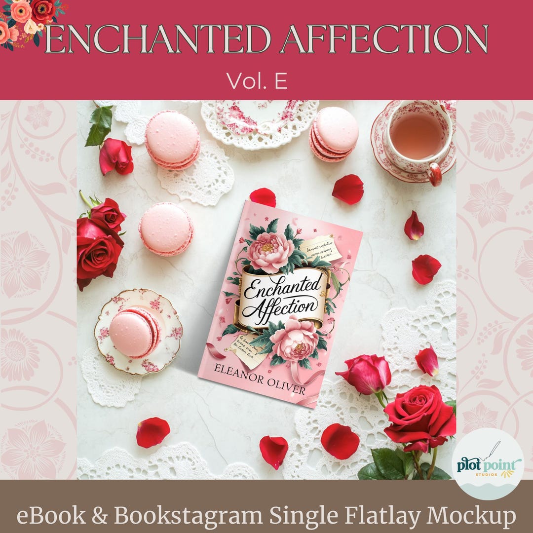 Book Cover Mockup for Authors - iPad Kindle Flatlay - Romance ...