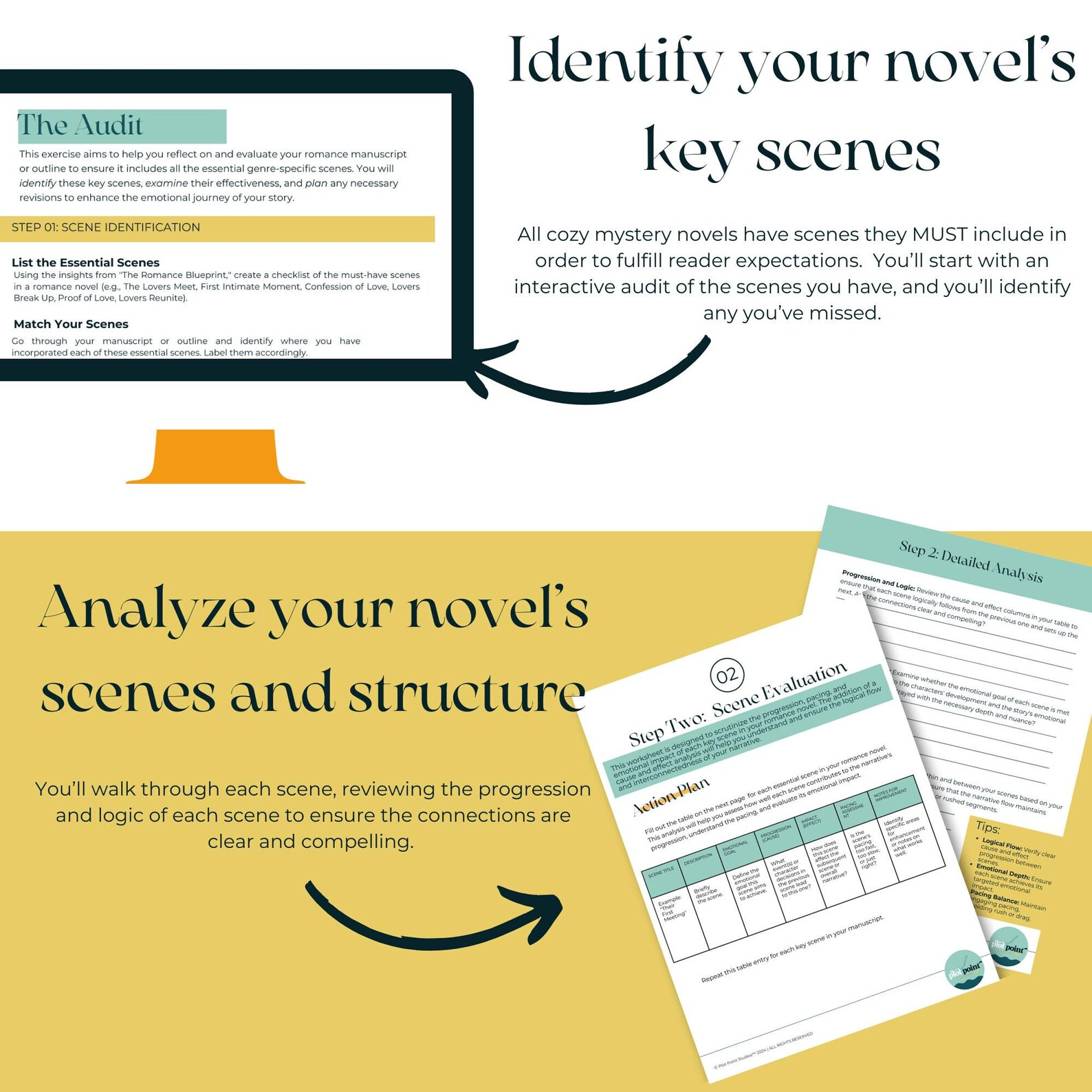 Cozy Mystery Workbook | Writing Planner | Novel Plotting | | Digital or ...