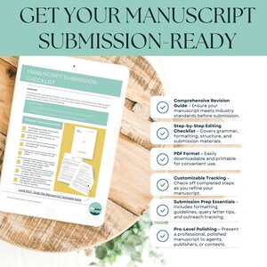 Manuscript Submission Checklist - Query & Publishing Guide for Authors ...