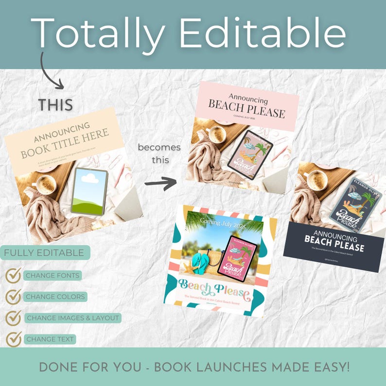 Canva Ebook Mockup Templates for Authors | Social Media & Marketing ...