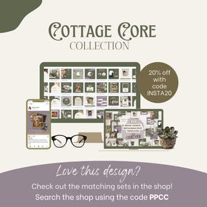 Cottagecore Author Template, Canva Website Template for Authors ...