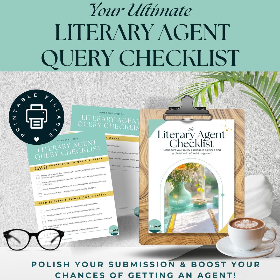 Literary Agent Query Checklist - Query Letter & Submission Guide - Book ...