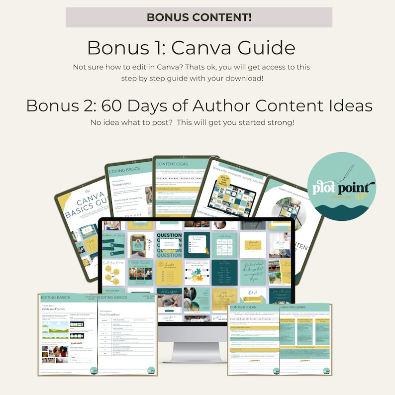 Canva Template Digital Book Cover Bookstagram Templates Book Mockup ...