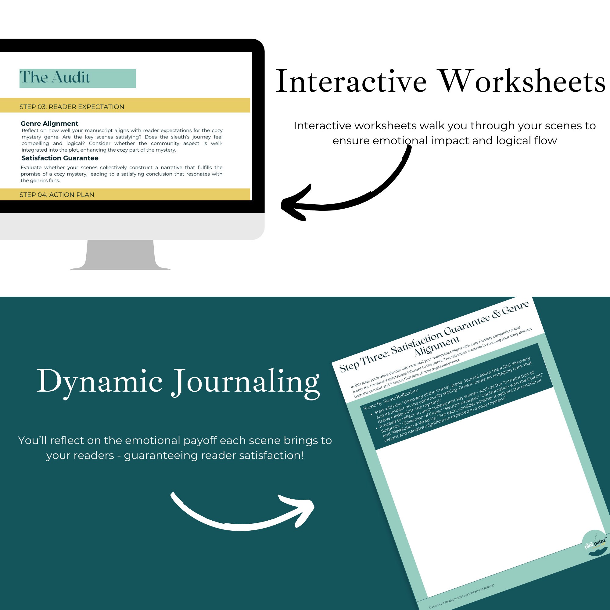 Cozy Mystery Workbook Writing Planner Novel Plotting Digital or ...