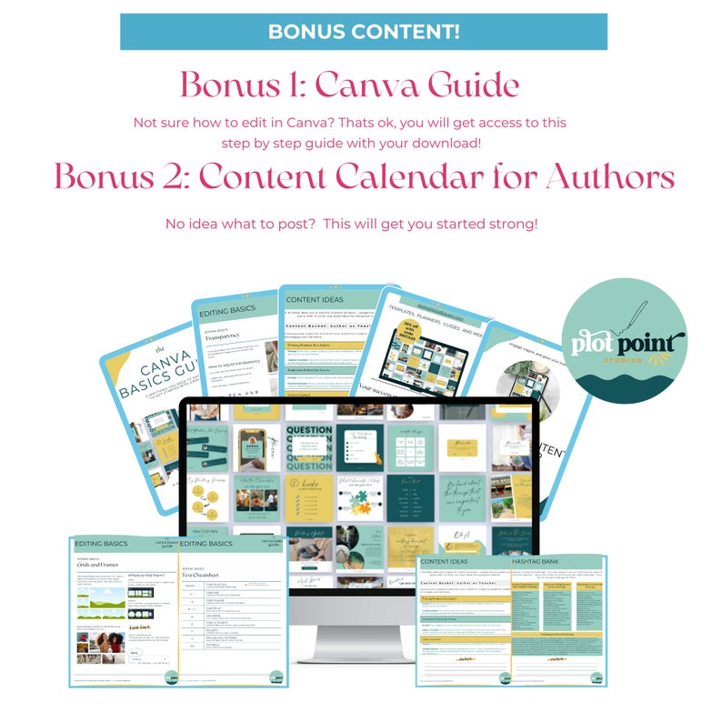 Author One Sheet, Canva Template, Media Kit Template, Author Canva ...