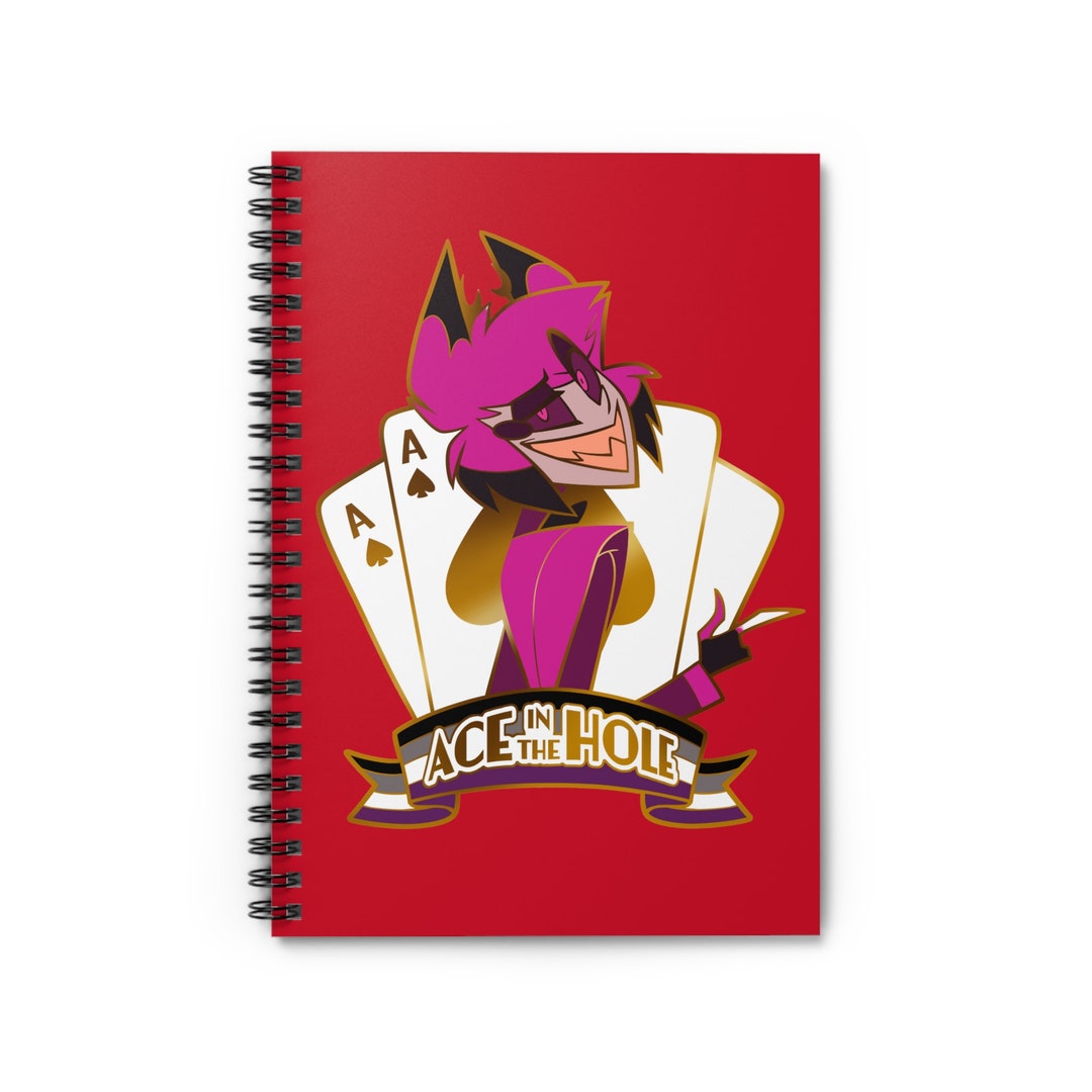 Spiral Notebook Ruled Line Hazbin Hotel - Etsy