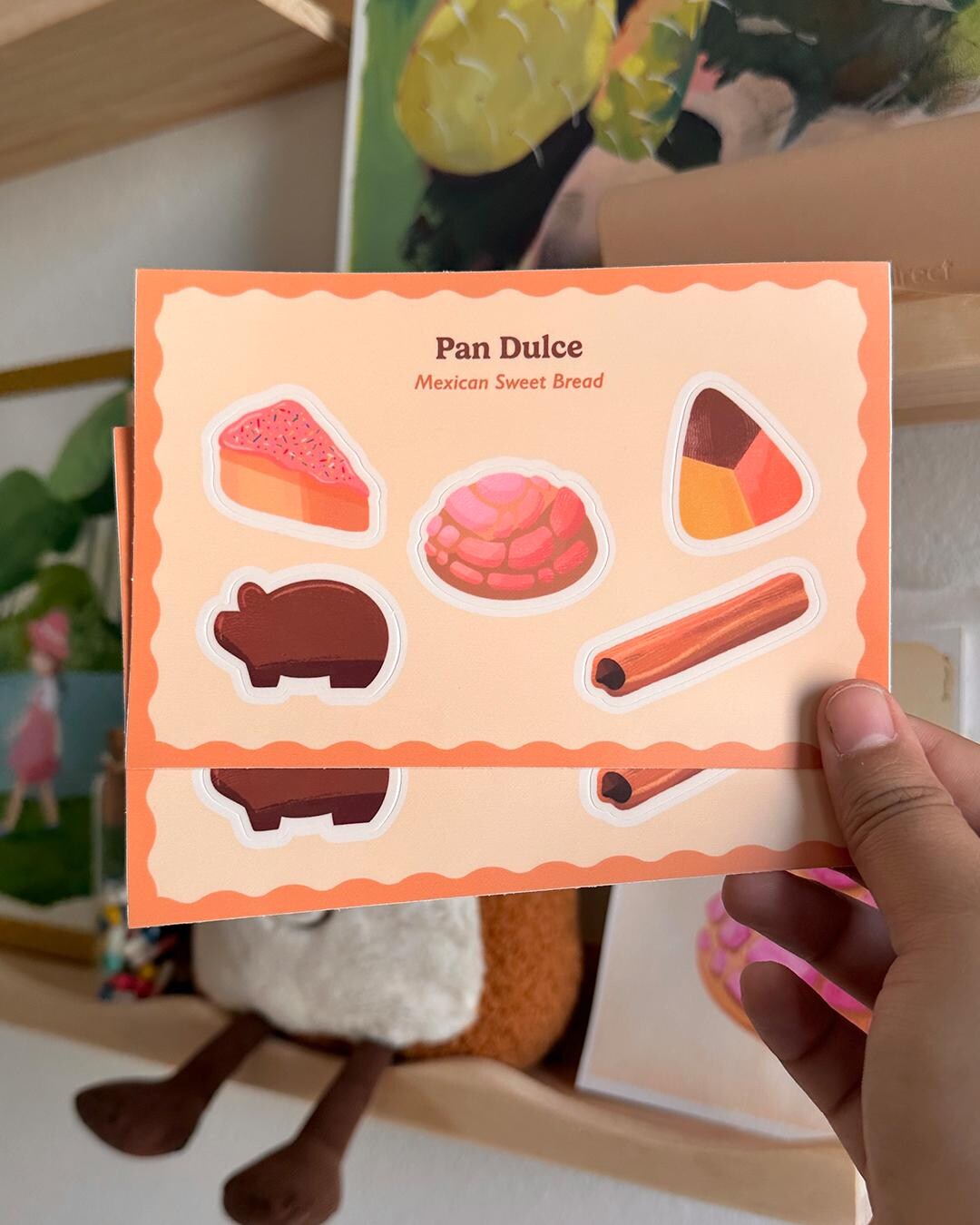 Pan Dulce Sticker Sheet Mexican Sweet Bread Sticker Sheet Hispanic ...
