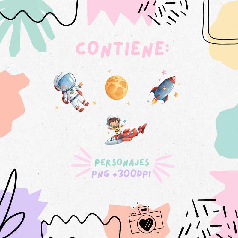 SPACEMAN Digital Backgrounds backgrounds and Characters 300 Dpi ...