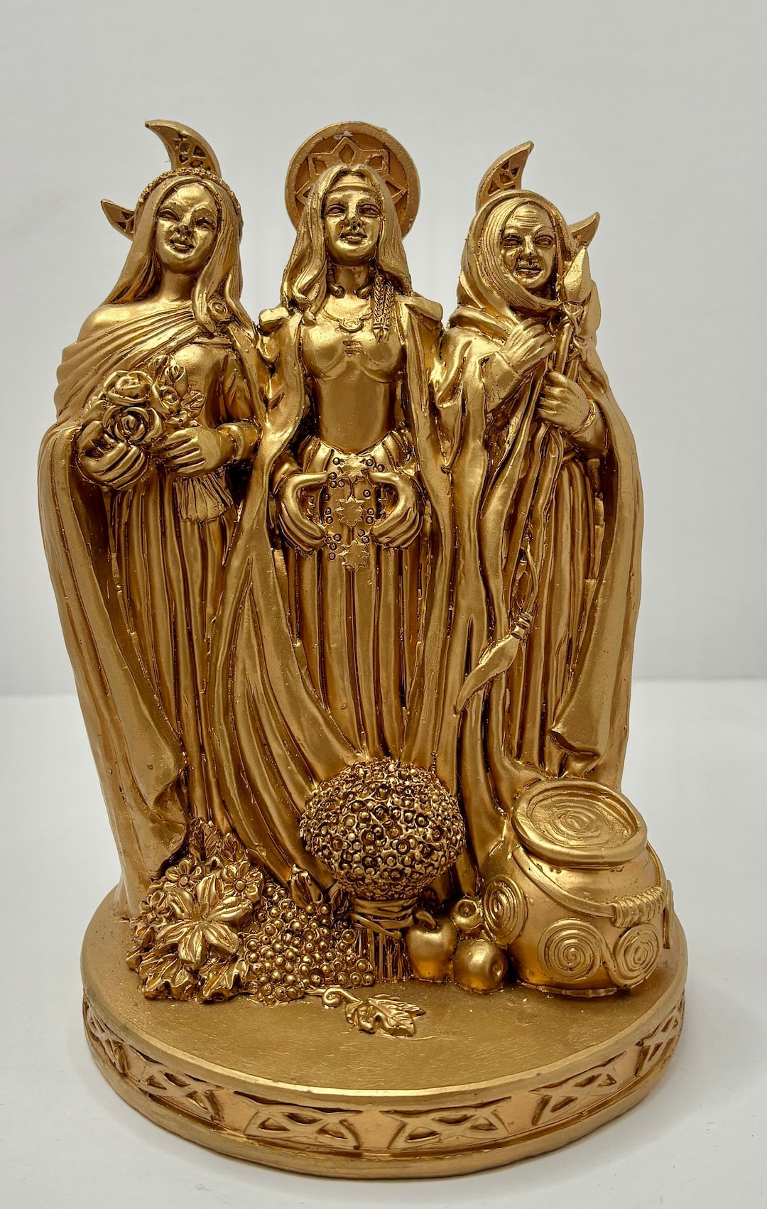 Triple Goddess Divine Feminine Circle of Life - Etsy