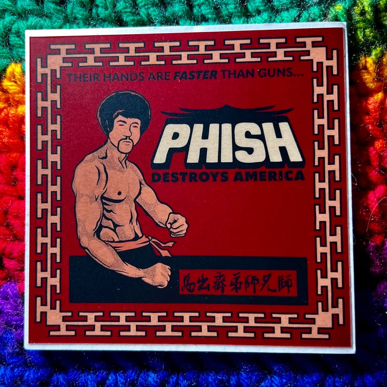 Phish Destroys America Red Variant - Etsy