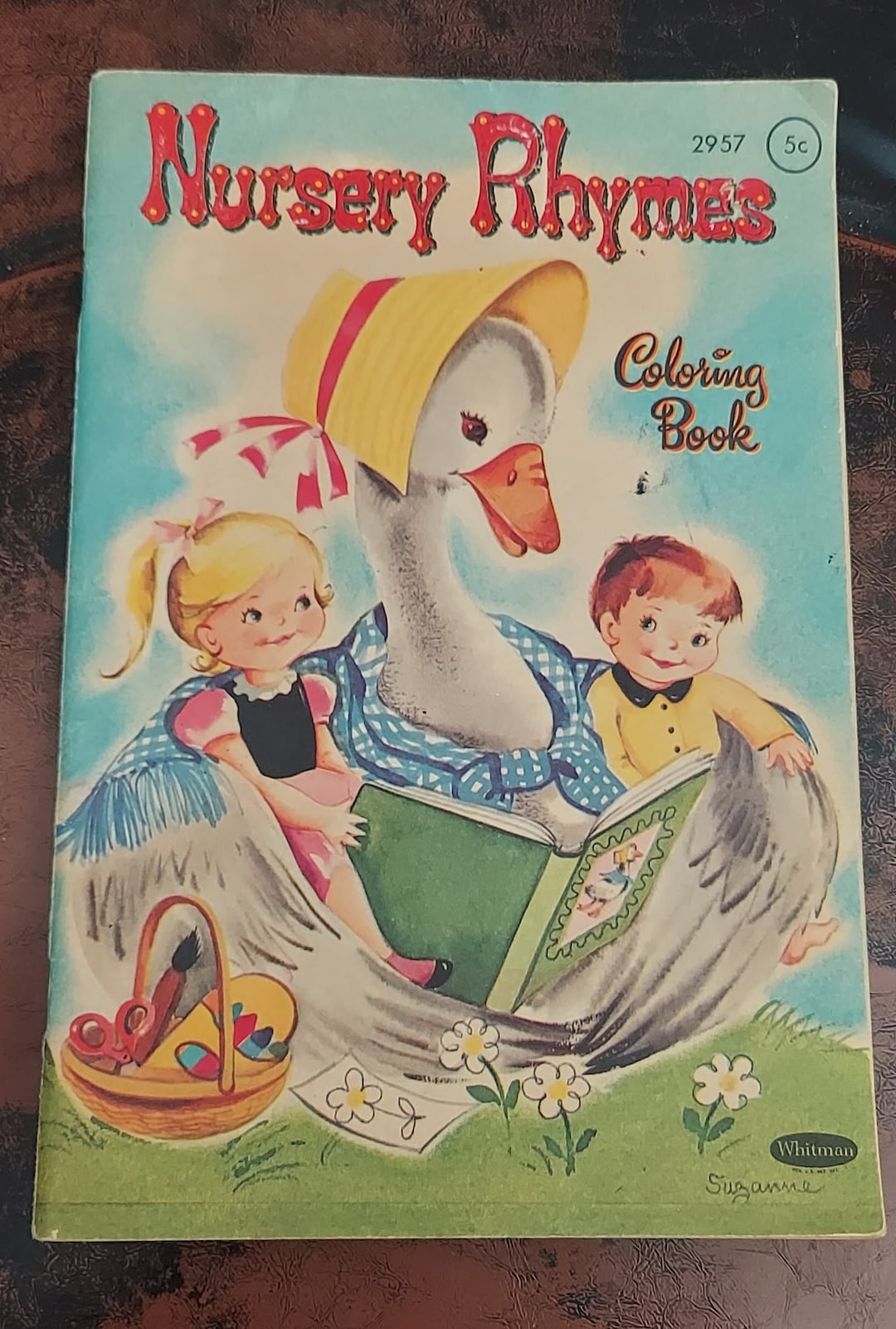 Nursery Rhymes Coloring Book - Etsy