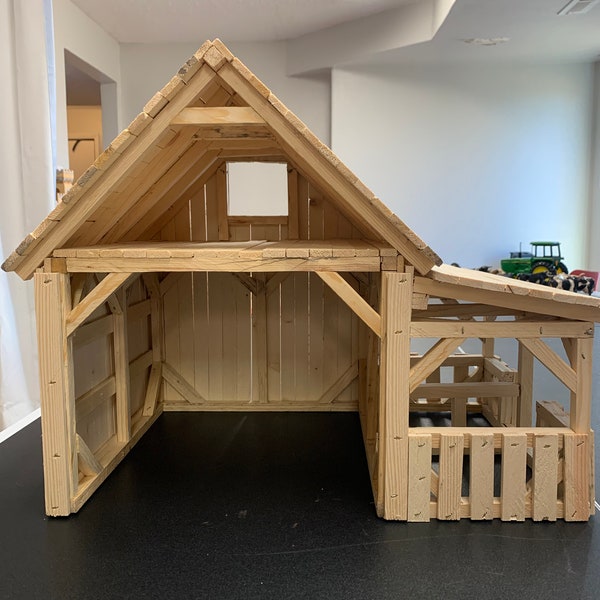 Wooden Toy Barn - Etsy