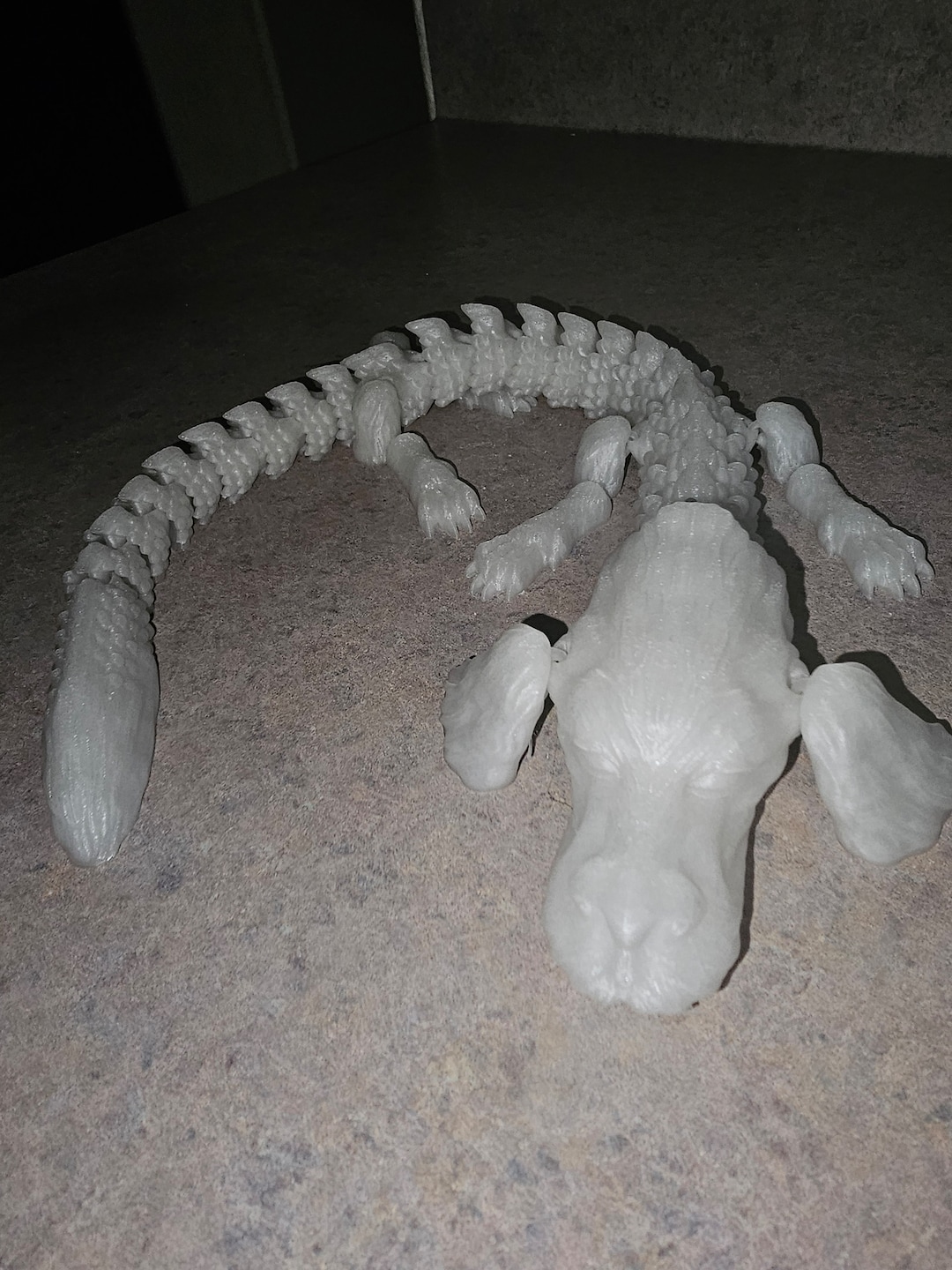 Articulated Falcor Dragon - Etsy