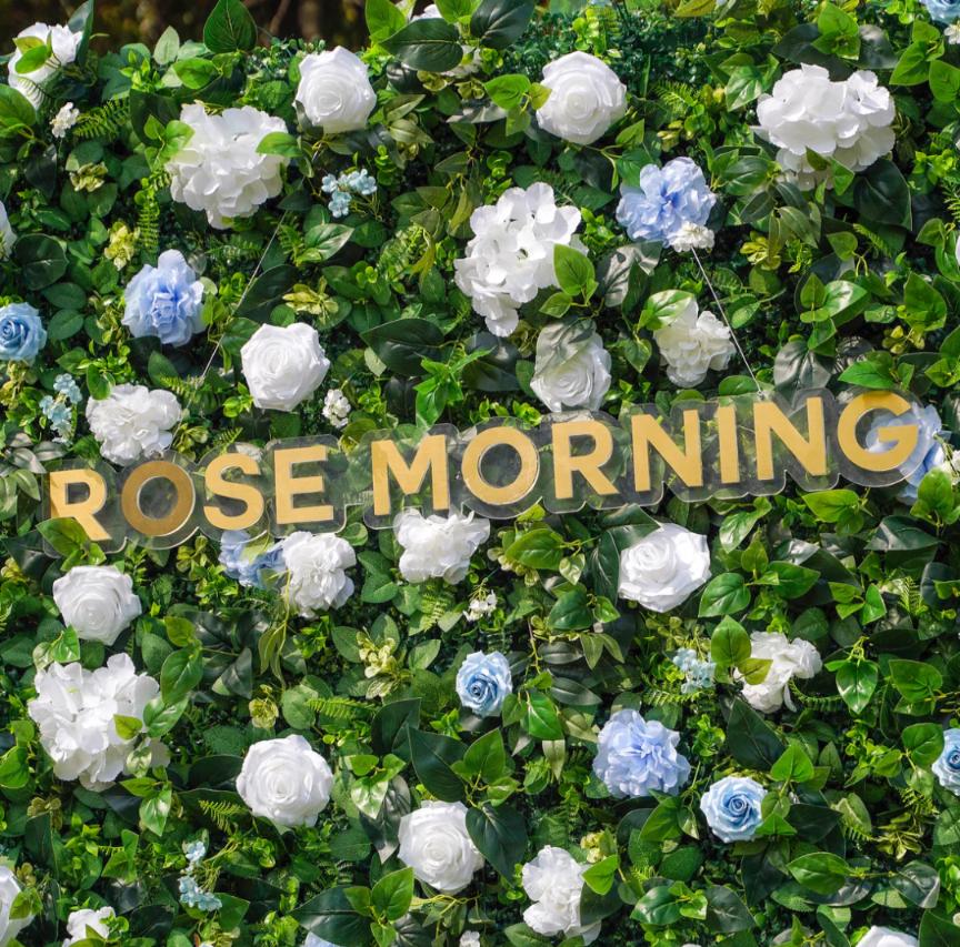 RENTAL: Flower Wall 'something Blue' Artificial Flower Curtains ...
