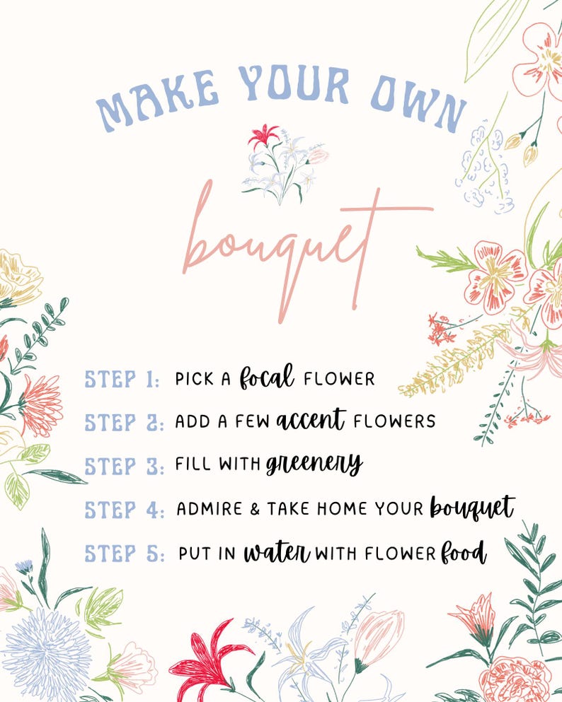 DIY Bloom Bar for Events From Metter, Georgia: Locally Grown Flowers ...