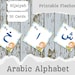 Arabic Alphabet Flashcards, Arabic Letters Flashcards, Arabic Learning ...