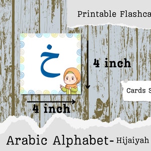 Arabic Alphabet Flashcards, Arabic Letters Flashcards, Arabic Learning ...