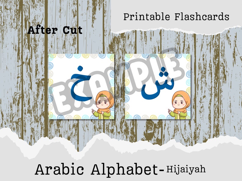 Arabic Alphabet Flashcards, Arabic Letters Flashcards, Arabic Learning ...