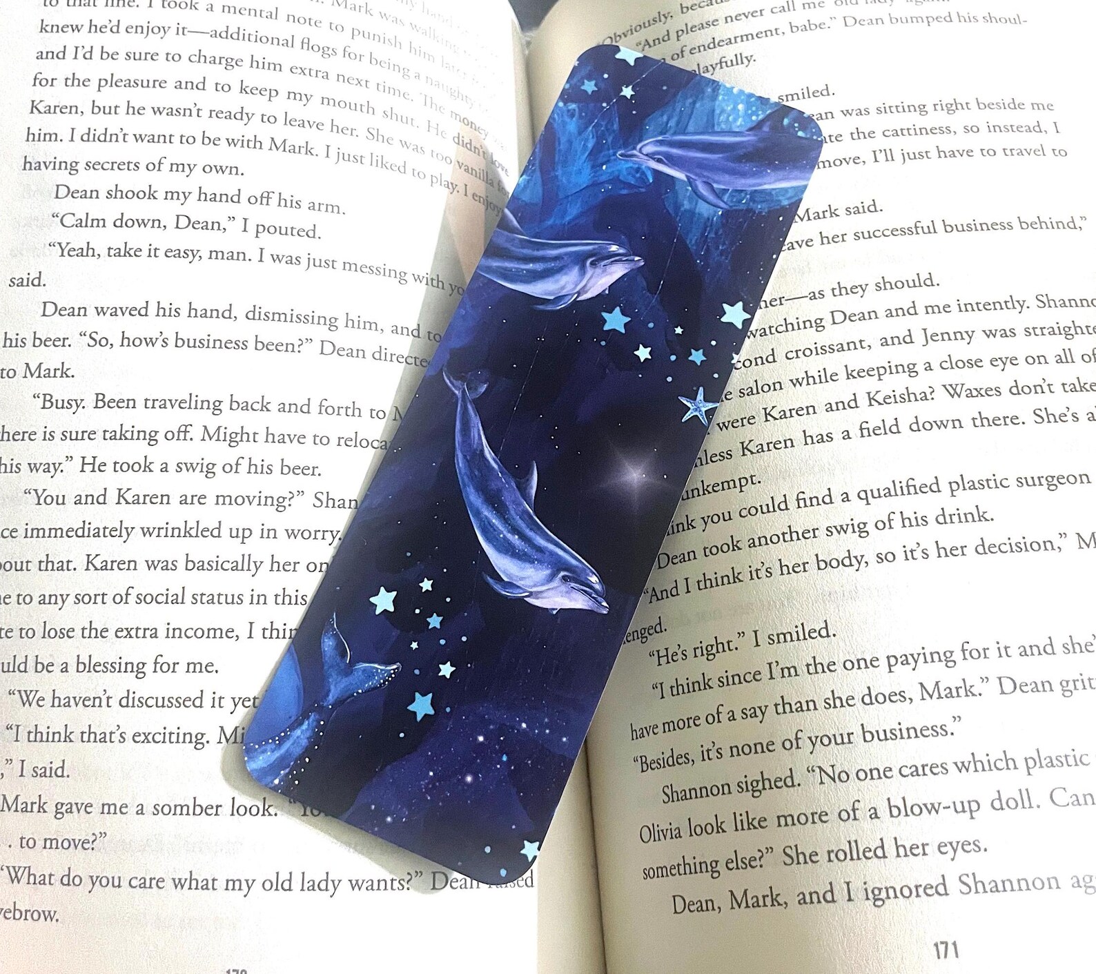 Dolphin Bookmark: Under the Sea Ocean Theme Design | Dolphin Gift ...