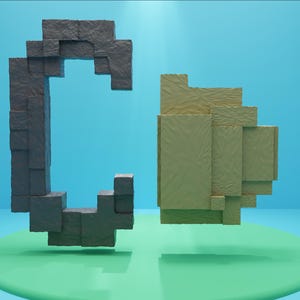 Mincraft Movie Props - Etsy