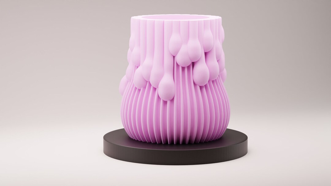 Dripping Vase STL to Download and 3D Print Stl File for 3D Printers ...