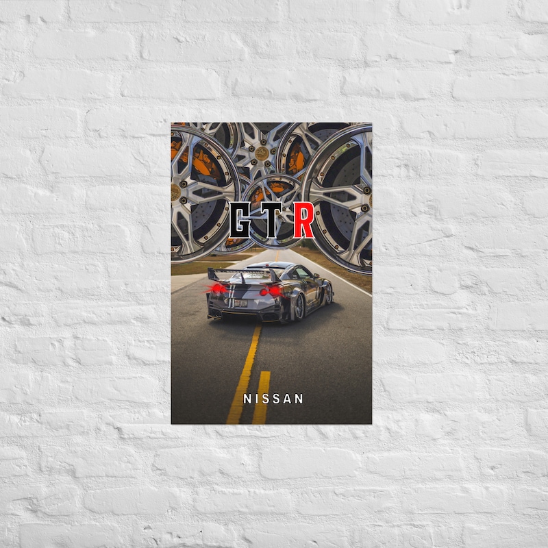 Nissan Gtr R35 Poster - Etsy
