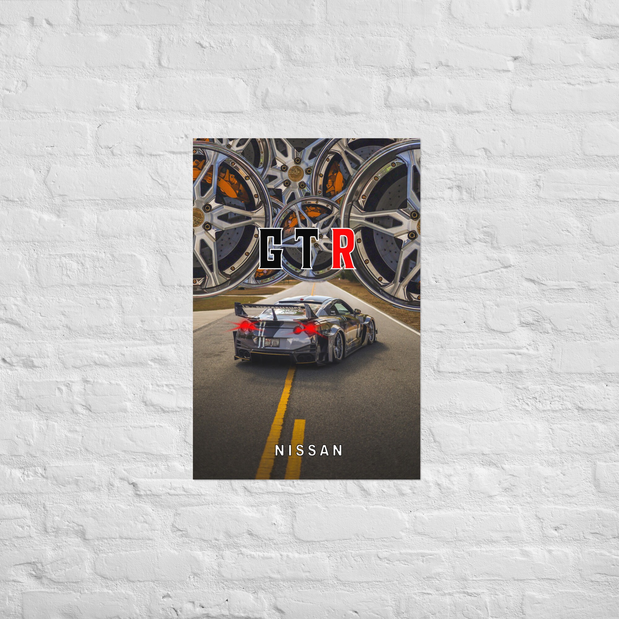 Nissan GTR R35 Poster - Etsy