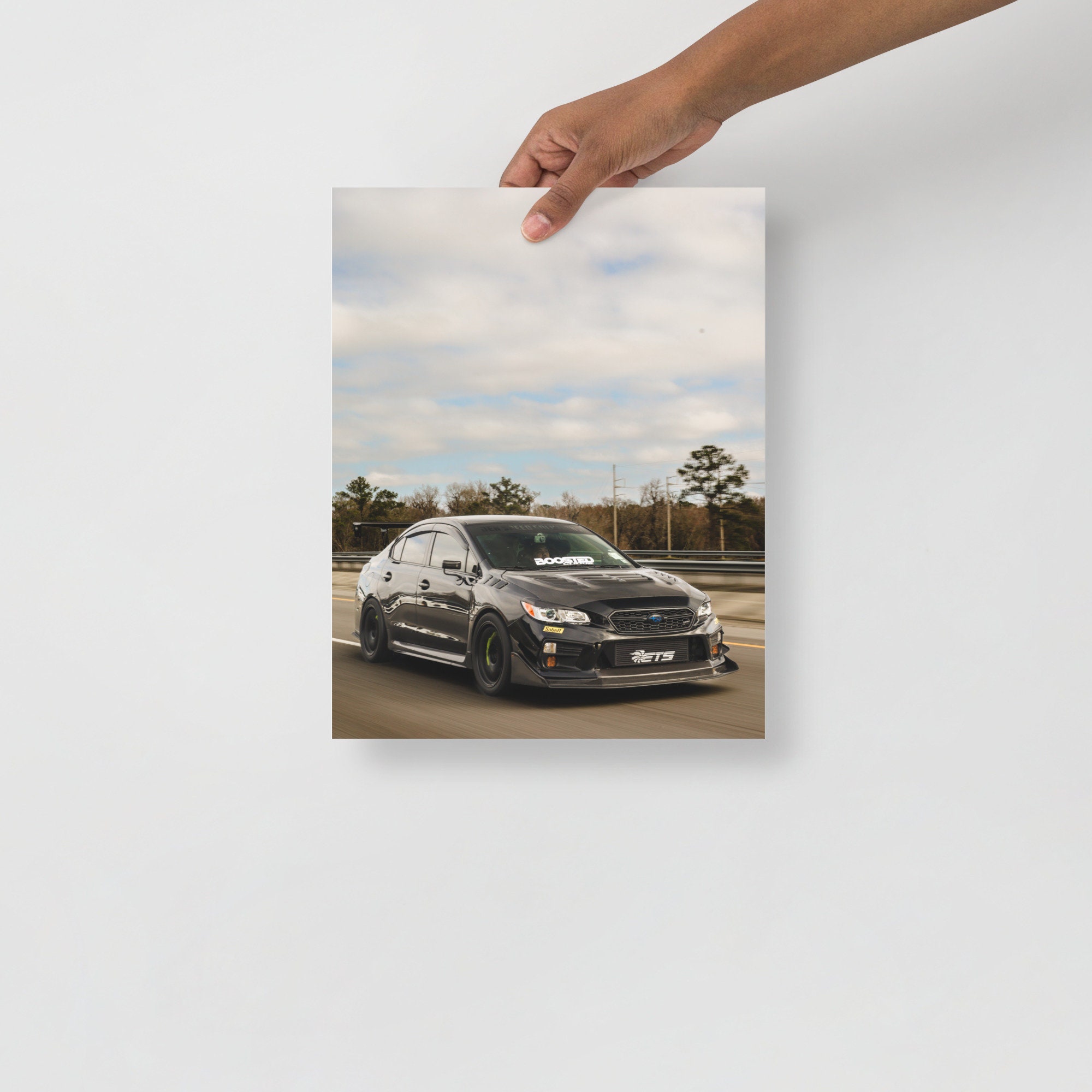Black Subaru WRX Poster - Etsy