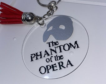 Phantom of the Opera Keychain Keyring Giftgift - Etsy