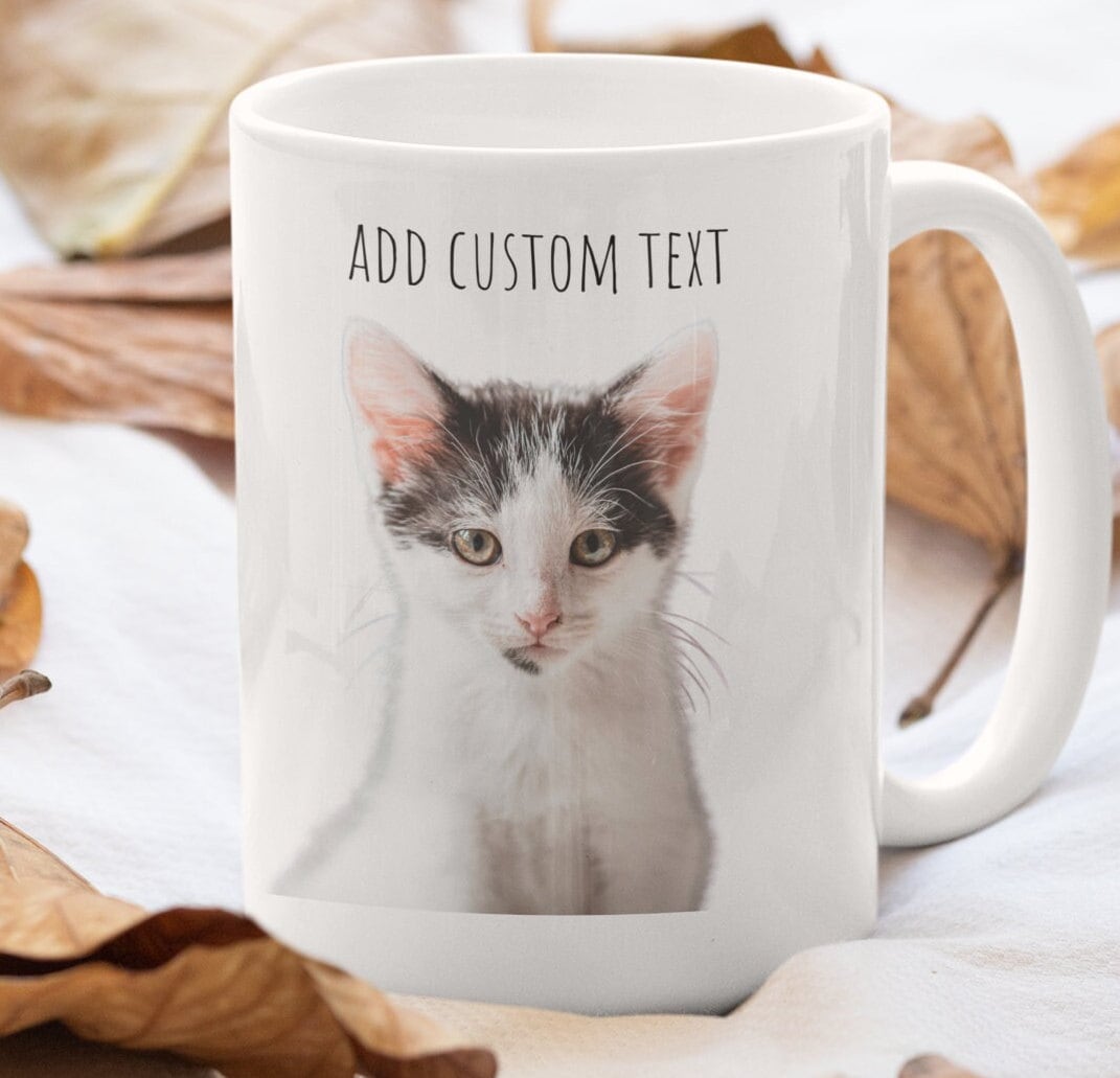 Custom Pet Mug Personalized Cat Mug Cat Cup Personalized Pet Mugs ...